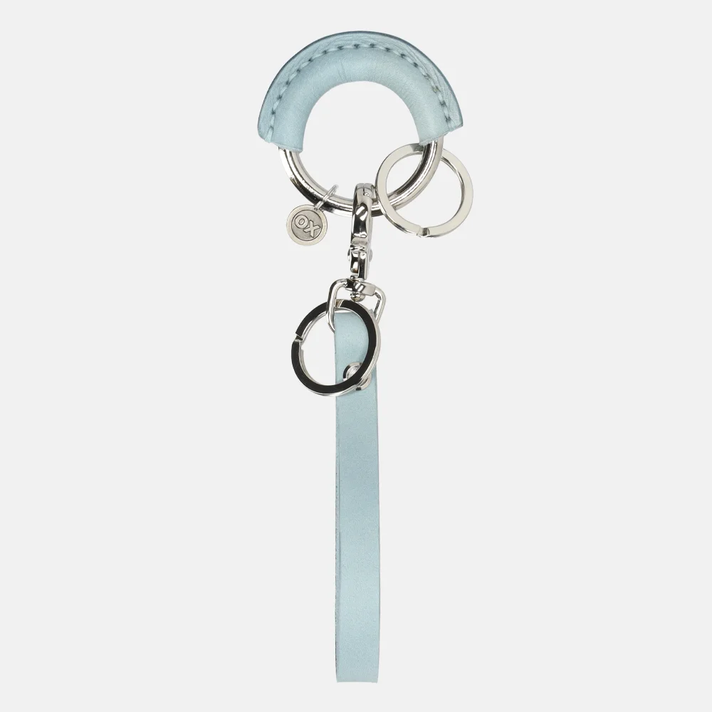 OX Originals Festive sleutelhanger french blue/silver | 023724-Lichtblauw